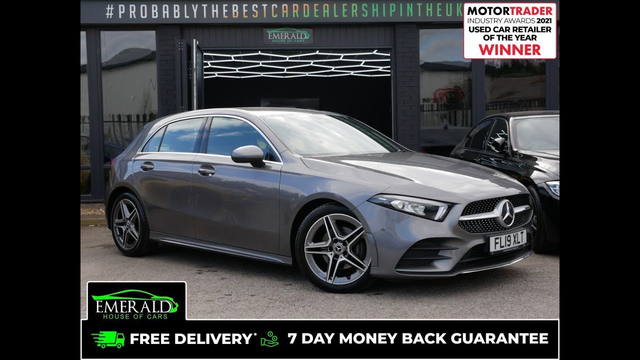 2019 19 MERCEDES-BENZ A-CLASS 1.5 A 180 D AMG LINE EXECUTIVE 5D 114 BHP ...