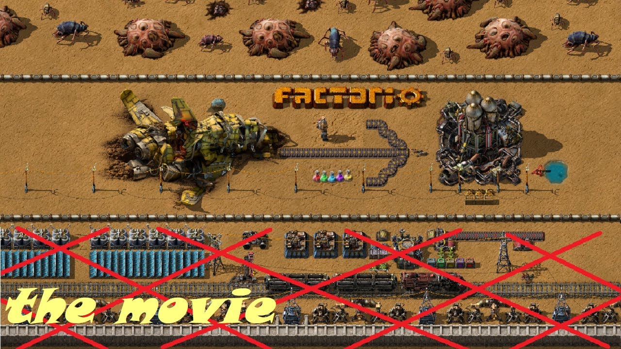 Factorio The Movie: the Minimalist // (a 3 hour long atmospheric, fully ...