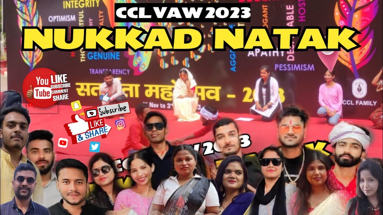 ccl vigillence awareness week 2023 ||Nukkad Natak 2nd day|| #vlog # ...