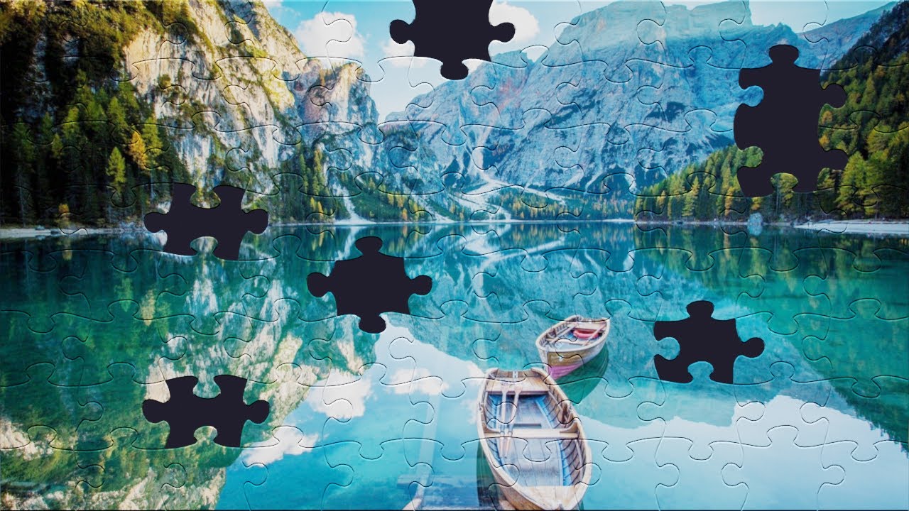Jigsaw Puzzle 113, with 88 pieces - YouTube