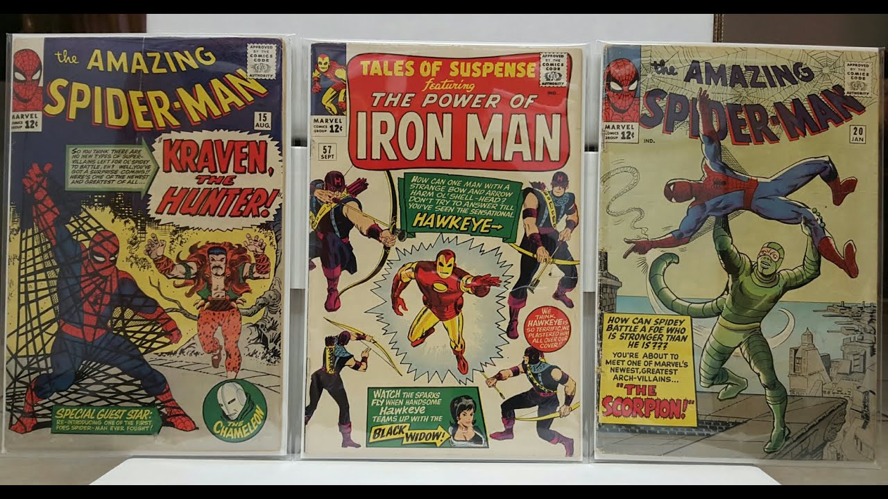 COMIC BOOK HAUL 50 ( KEY ISSUES, SPIDER-MAN, ETC.) - YouTube