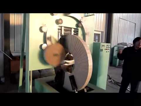 metal coil taping machine (semi-automatic).mp4 - YouTube