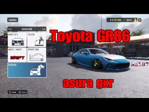 CarX Drift Racing Online Toyota GR86 the Asura GXR - YouTube