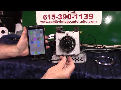 1956 Ford F100 original AM radio - YouTube