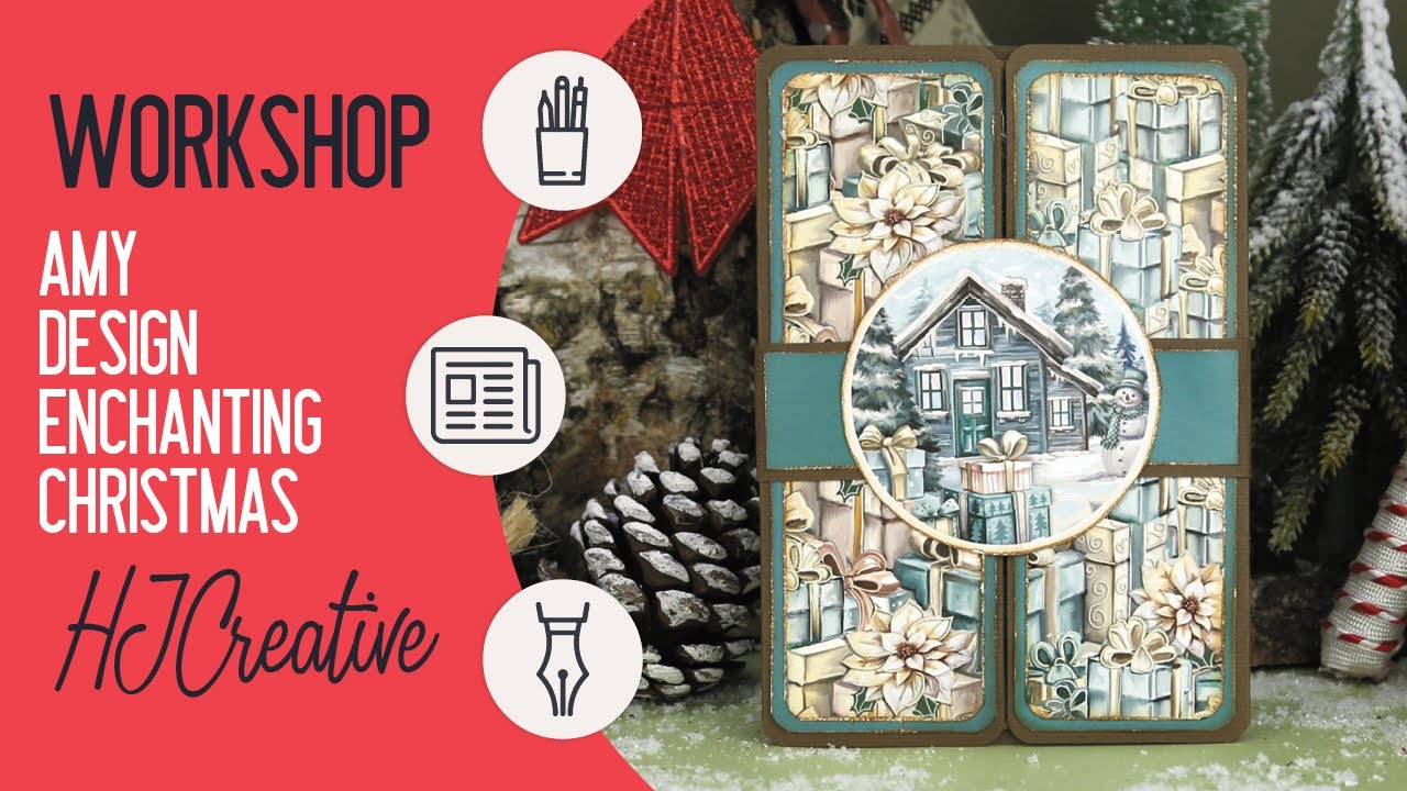 WORKSHOP AMY DESIGN ENCHANTING CHRISTMAS - YouTube