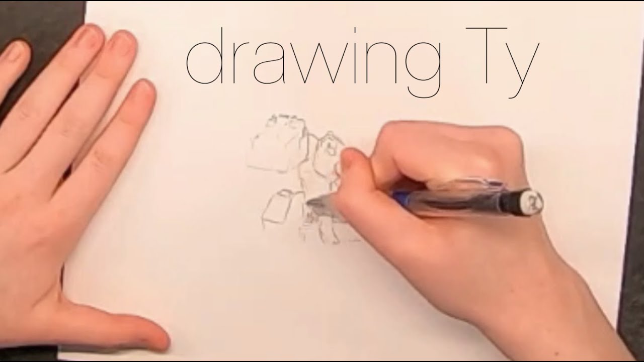 Drawing Ty from DINOTRUX - YouTube