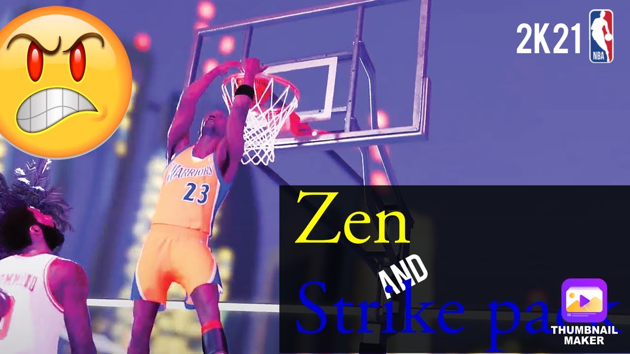 NBA 2K21 - Best Strike Pack + Zen + Legend Grind New Build + X - YouTube