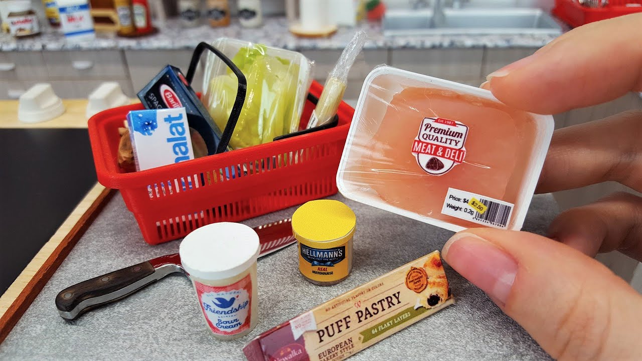 The world's smallest FRIED CHICKEN 🍗🥚 / funny / mini cooking / mini ...