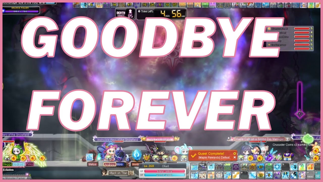 Maple Boss Saga - Ep. 7 - Actually Amyte's Last Hard Boss Run - YouTube