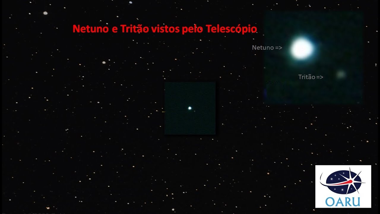 Netuno Visto Da Terra