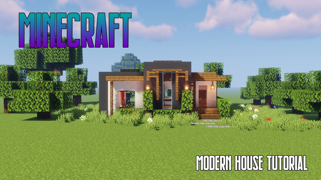 Minecraft How To Build A Small Modern House In Minecraft Minecraft minecraft-how-to-build-a-small-modern-house-in-minecraft-minecraft