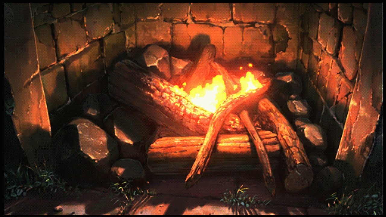 Fogata Calida 2 l 4 horas l Dormir, Relajar, Meditar l Anime - YouTube
