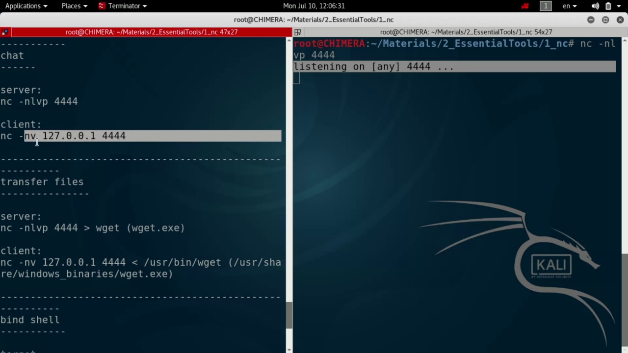 4 Essential Tools Netcat Youtube