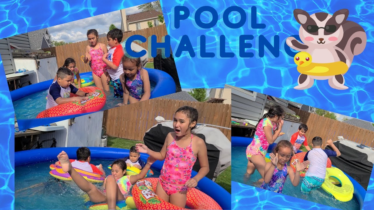 Pool Challenge!! - YouTube