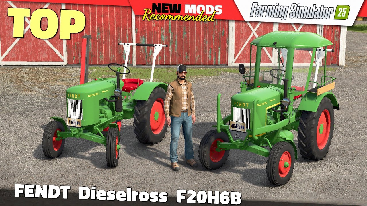 FS25 | [FBM25] FENDT Dieselross F20H6B - Farming Simulator 25 Mods ...