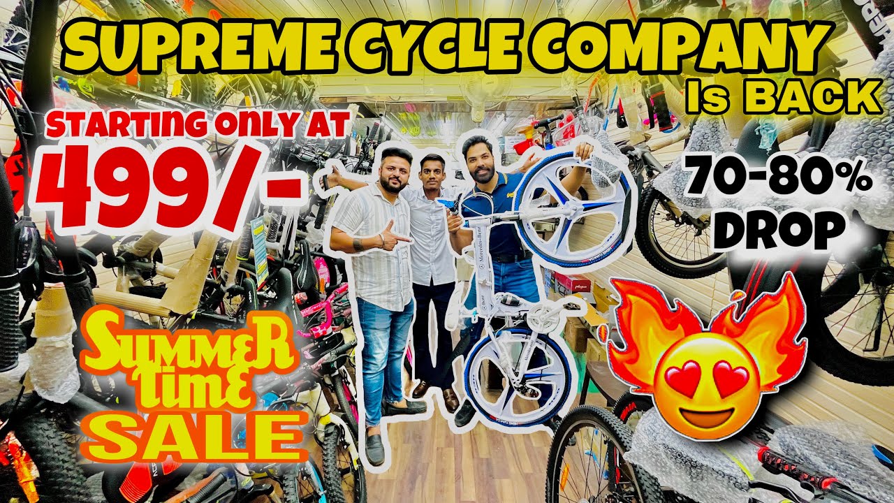 Upto 50% Off On all Branded Cycles | cheapest cycle Market in Delhi ...