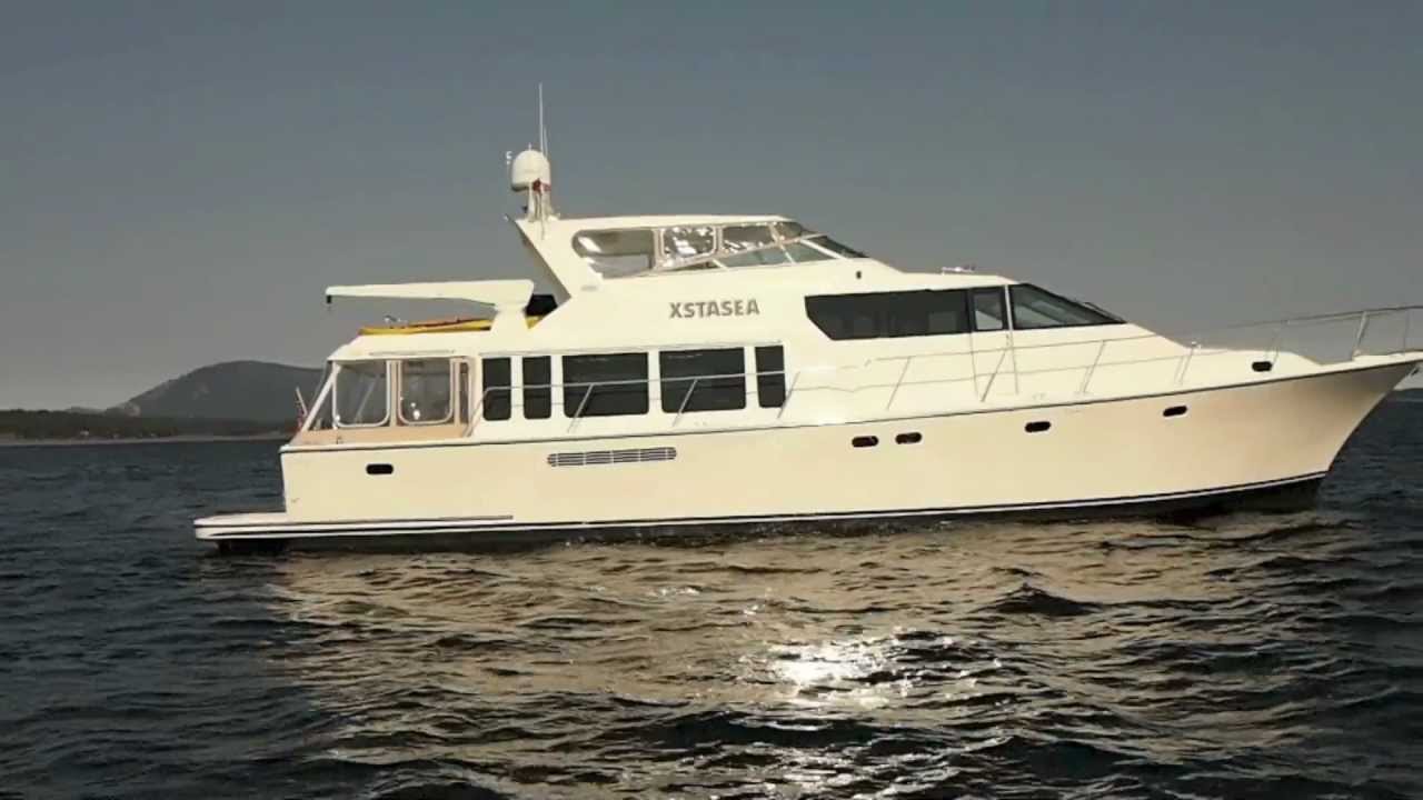 Pacific Mariner 65 at Custom Yachts - YouTube