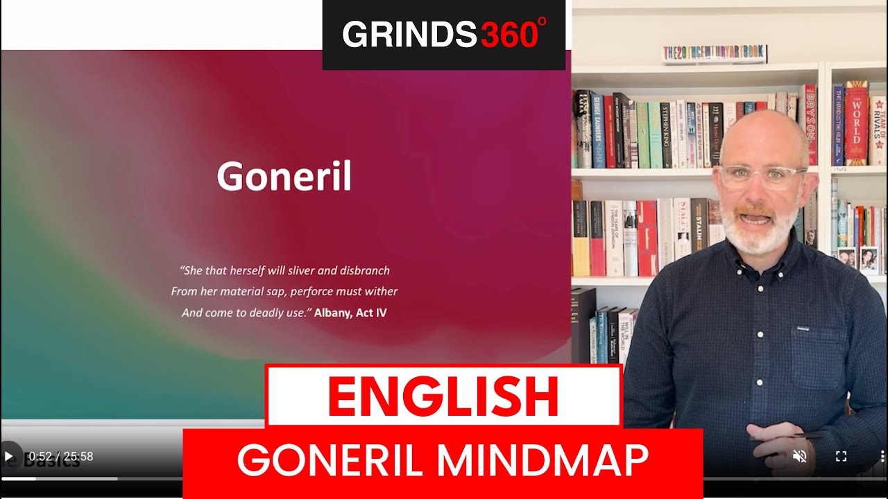 English Paper 2 | Revision - King Lear | Goneril Mindmap - YouTube