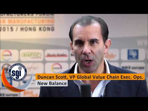 Duncan Scott, Vice President, External Products, New Balance at the ...