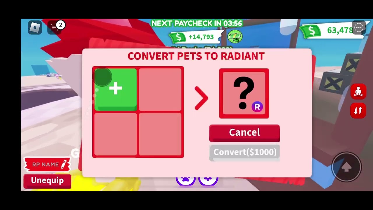 making a mega golden bat dragon in a adopt me custom pets game - YouTube