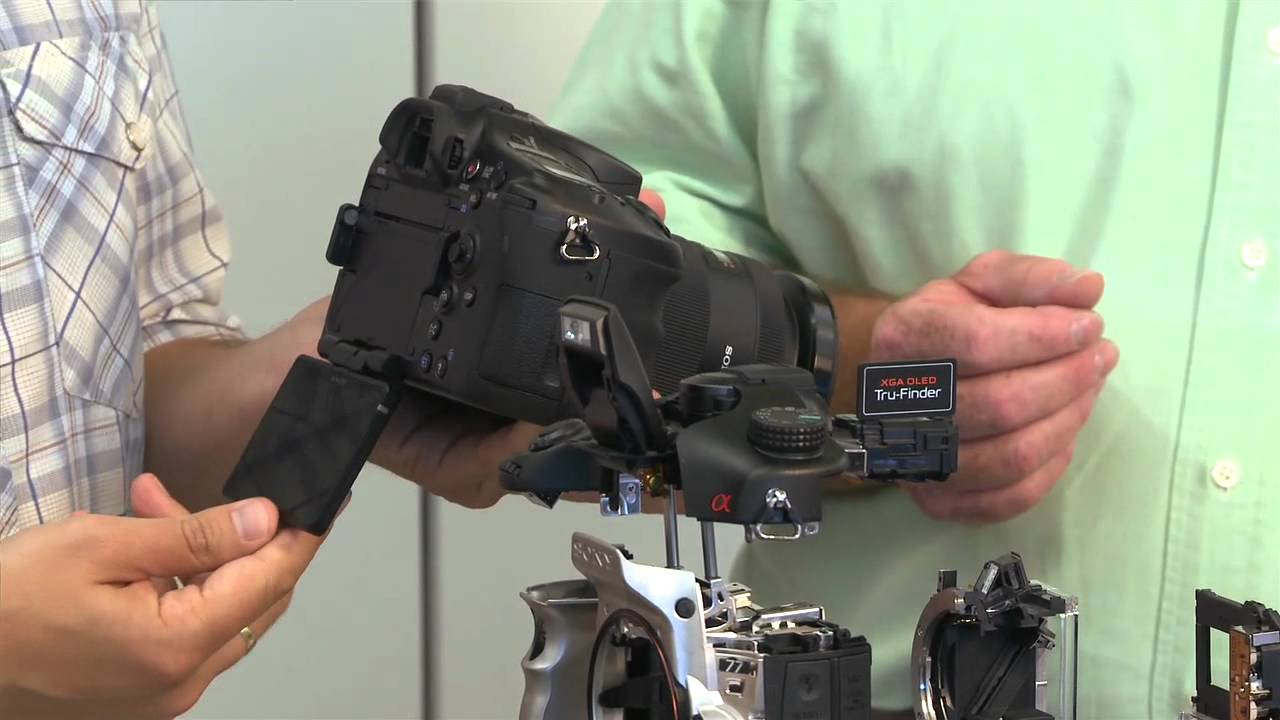 Exclusive A77 DSLR Camera Tear Down: We Take It Apart! - YouTube
