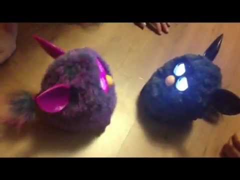 Two Furbies meet... - YouTube