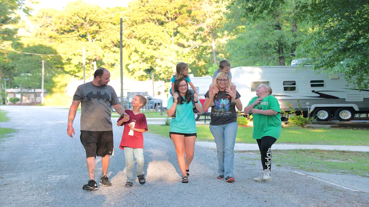 Sunburst RV Resort Dog Park and RV Sites - YouTube