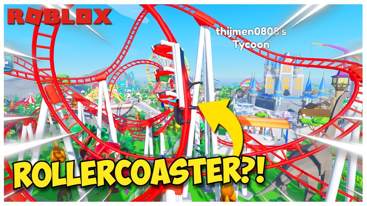 I Build The WORST Rollercoaster EVER on Roblox! - YouTube