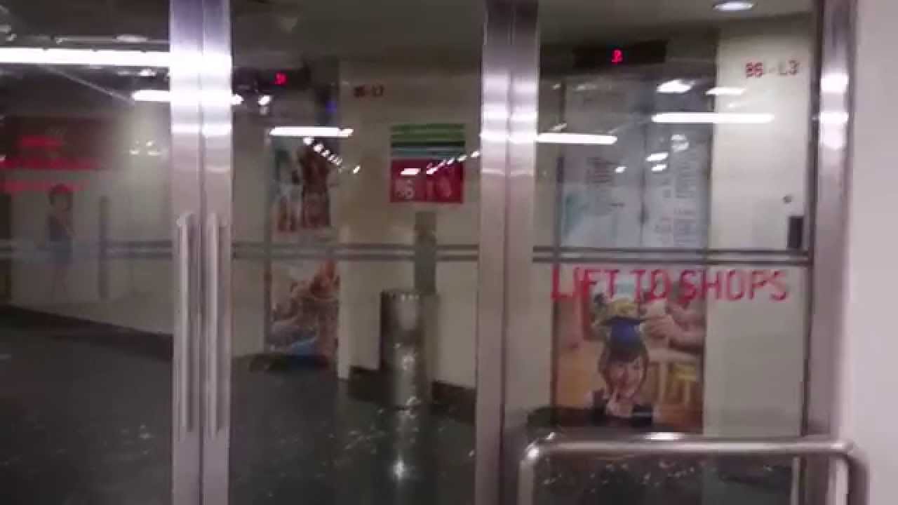 Fusionopolis one-north - Schindler Traction Elevator - YouTube