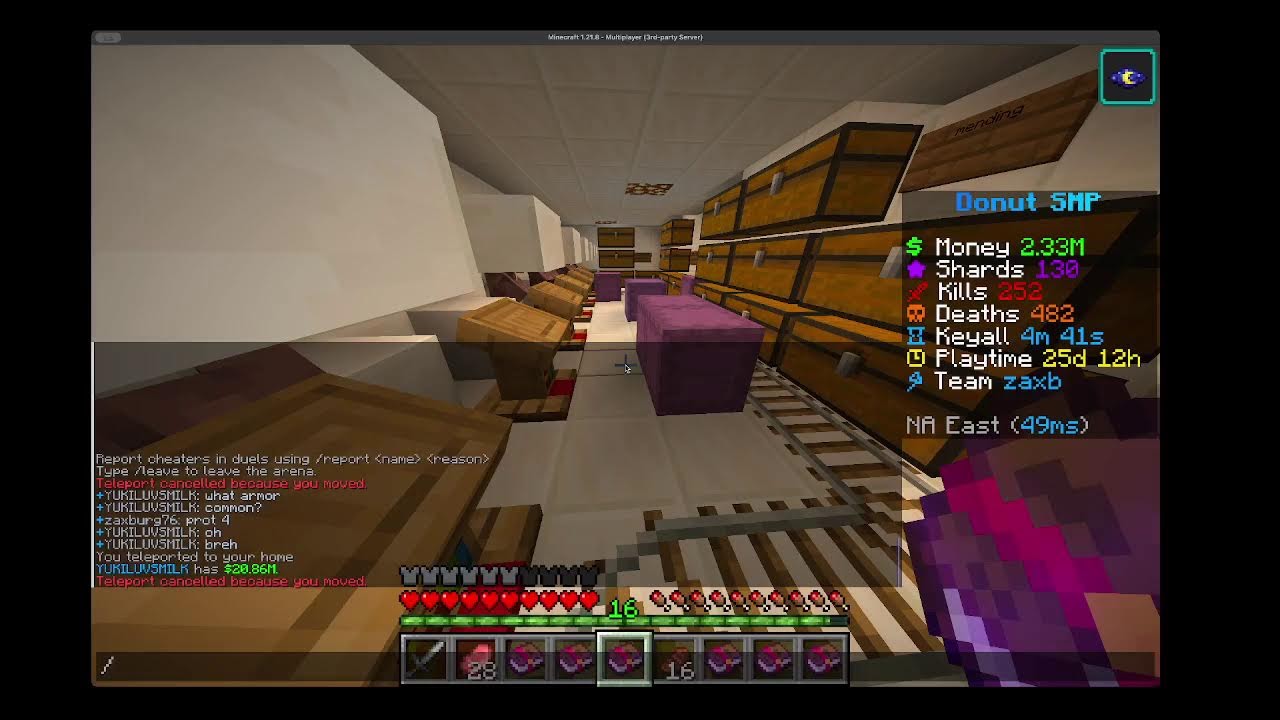 donut smp! got donut plus (rating bases) - YouTube