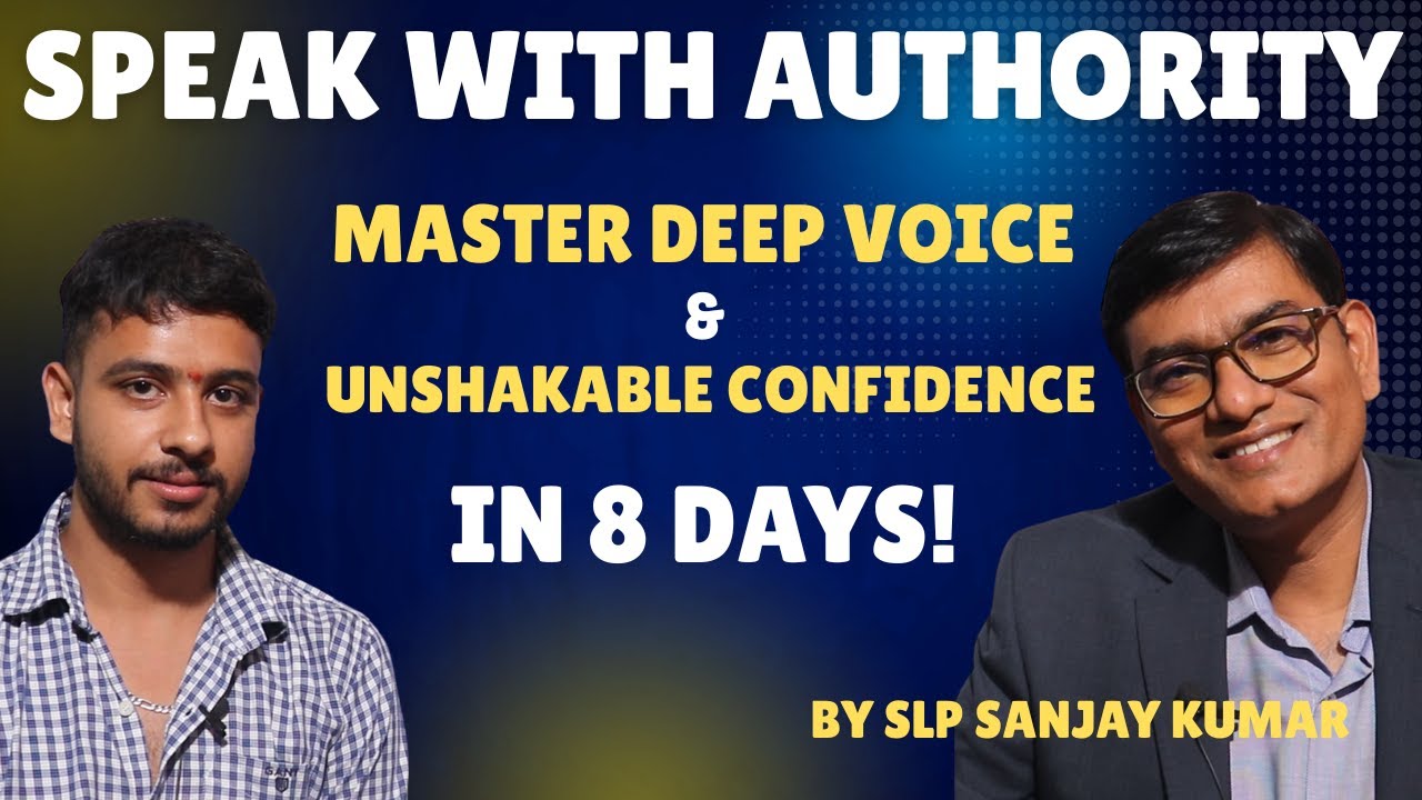 Speak With Authority: Master Deep Voice & Unshakable Confidence in Just ...