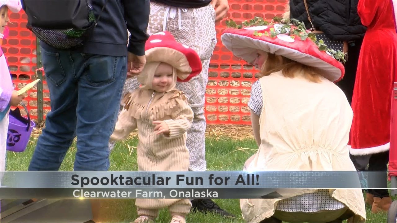 Spooktacular Event features costumes, farm animals and crafts - YouTube
