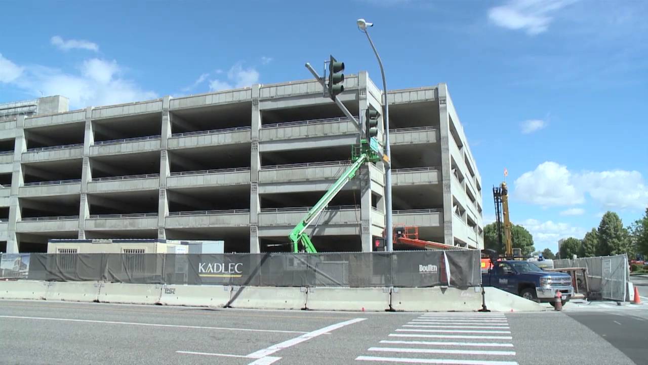 Kadlec Parking Garage Ribbon Cutting Ceremony. - YouTube