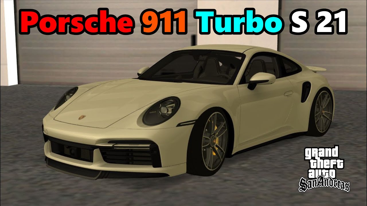 PORSCHE 911 TURBO CAR MOD FOR GTA SAN ANDREAS - YouTube