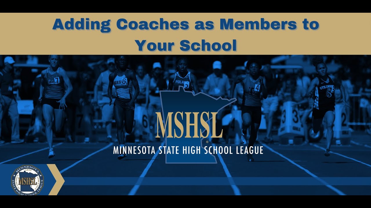 MSHSL Website School Membership Information - YouTube