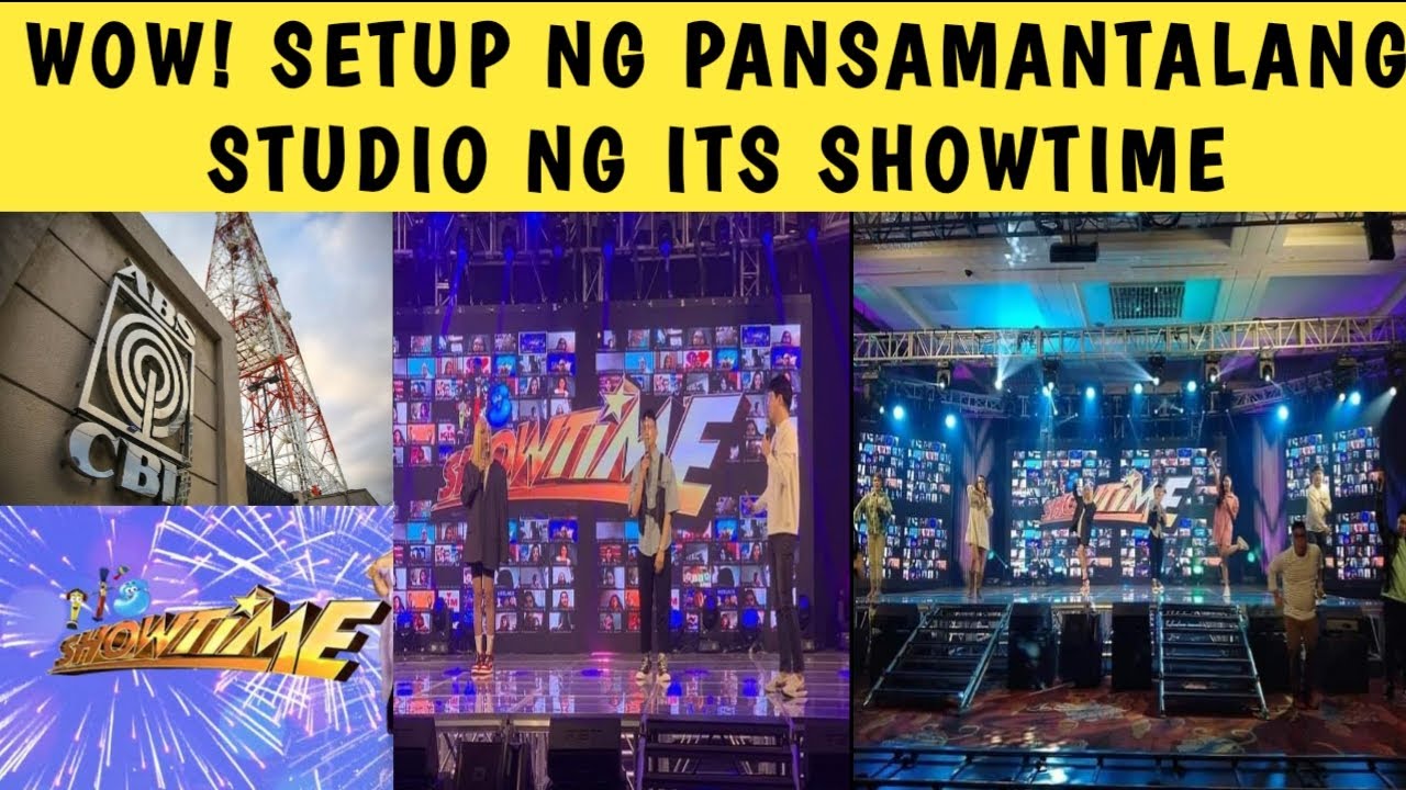 TRENDING! BAGONG STUDIO NG ITS SHOWTIME #findingshowtime - YouTube