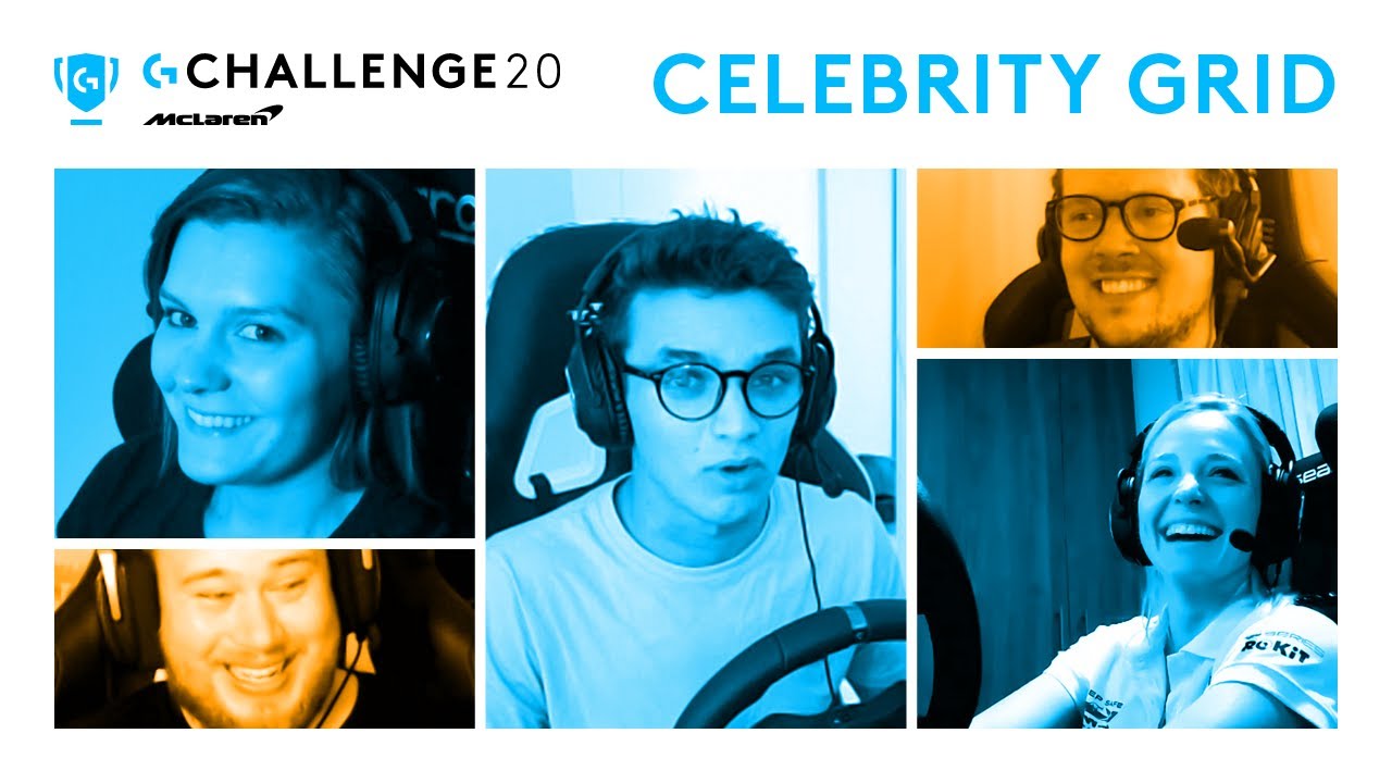 Celebrity Grid with Lando Norris: Round 1 at Indy - YouTube