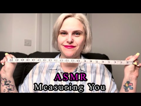 [ASMR] A Fast & Unpredictable Full Body Measuring - YouTube