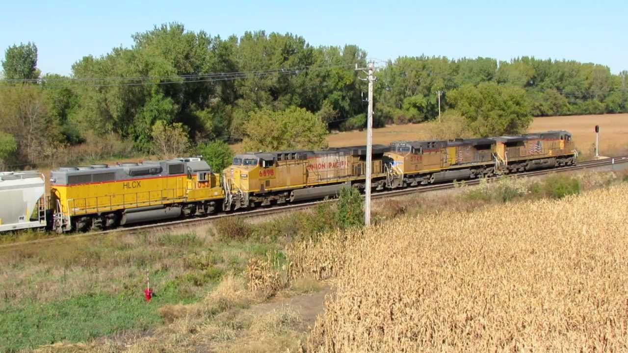 Full HD Video Rosters of Union Pacific Locomotives with a unexpected ...