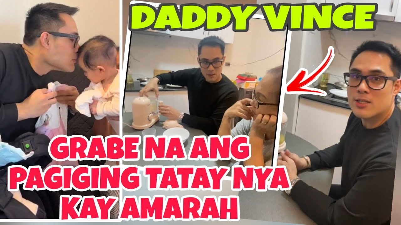 BABY AMARAH UPDATE | DADDY VINCE GRABE NA YUNG PAGIGING TATAY NYA KAY ...