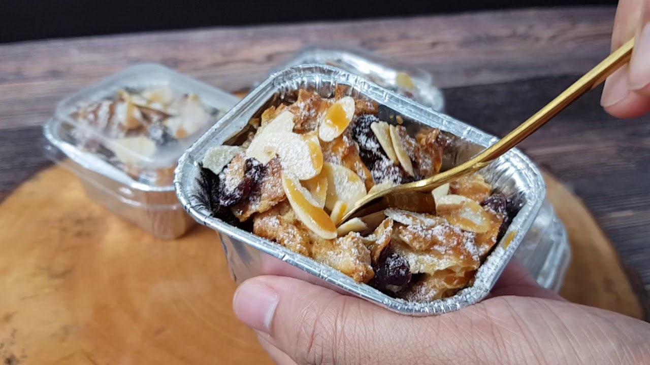 Don Bakeshop Croissant Bread Pudding - YouTube