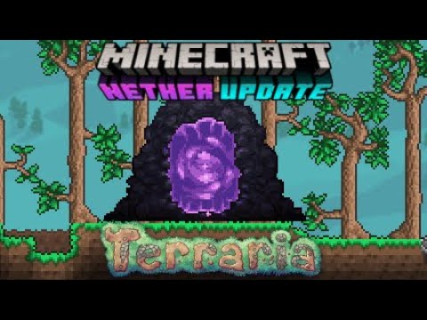 How to summon a Minecraft Nether Invasion in Terraria!! Shadows of ...