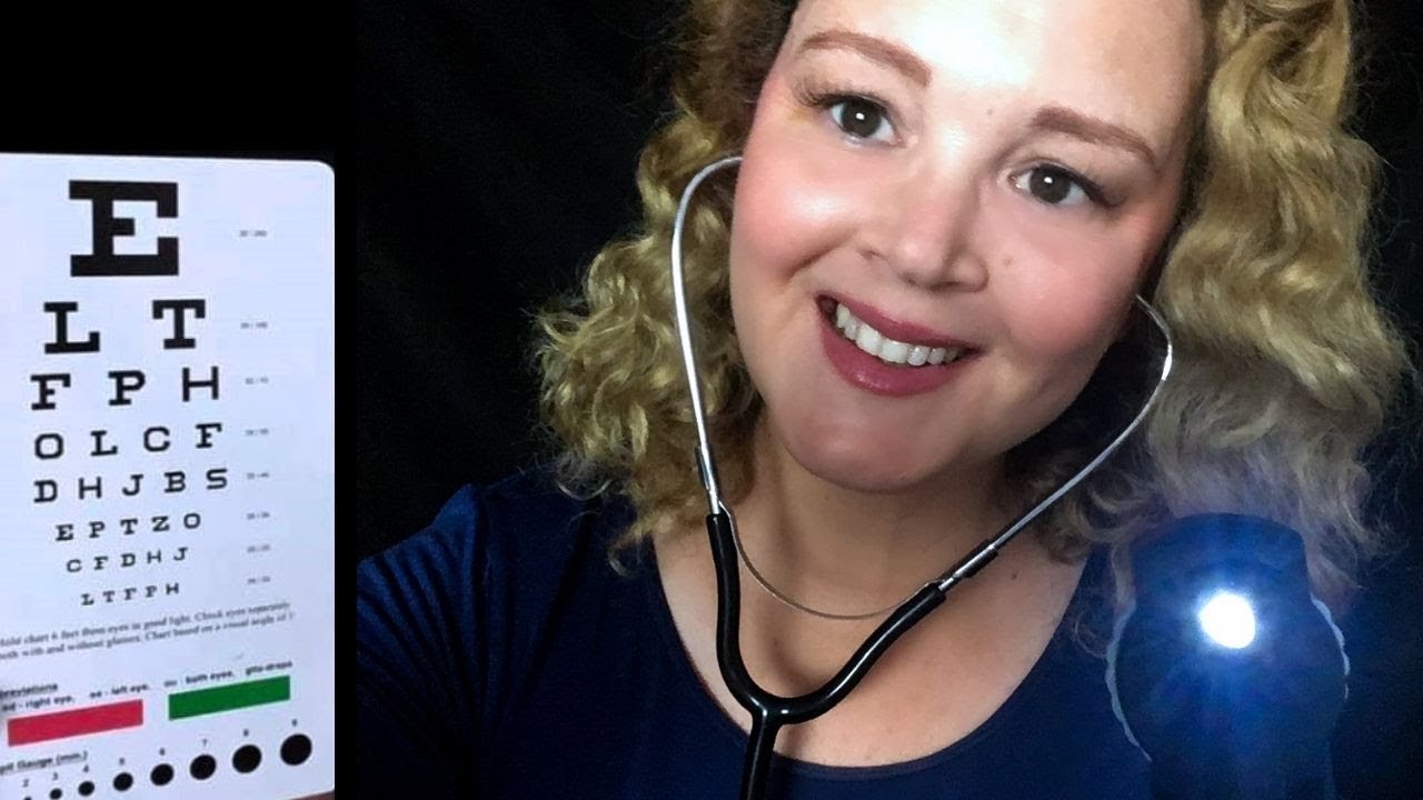 ASMR Eye Exam Roleplay With Personal Attention | Detailed Consultation ...