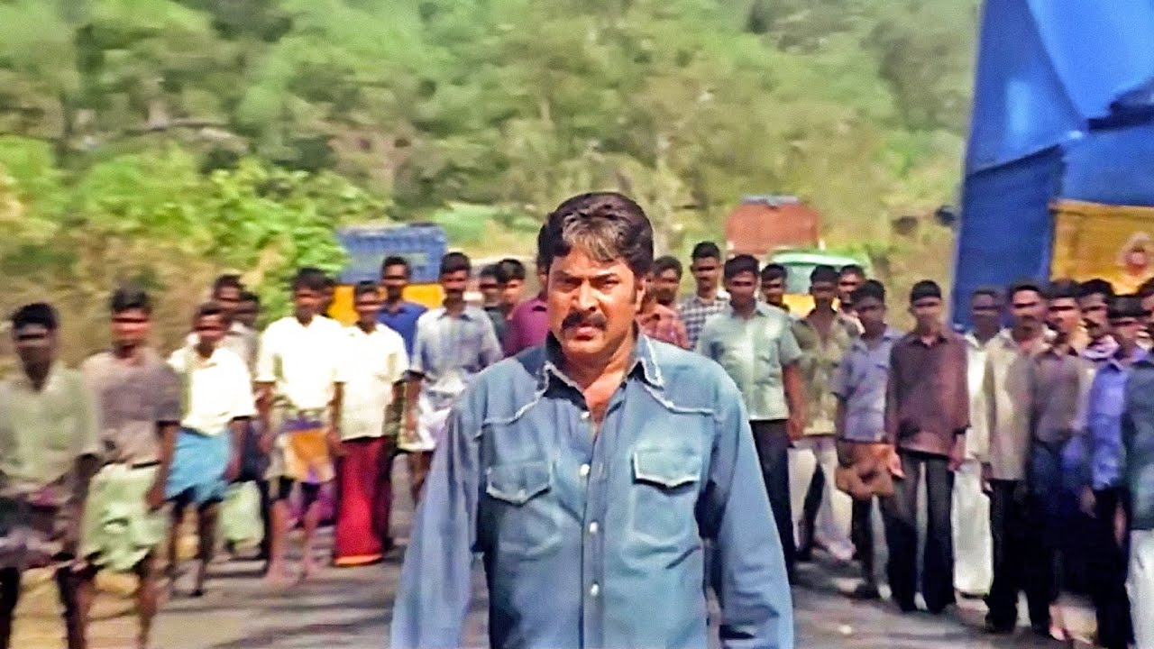 "മമ്മൂട്ടിയുടെ സൂപ്പർ ഹിറ്റ് ആക്ഷൻ സീൻ"| Mammootty Malayalam Movie ...