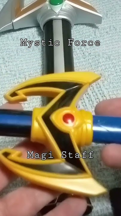 Mystic Force Magi Staff - YouTube