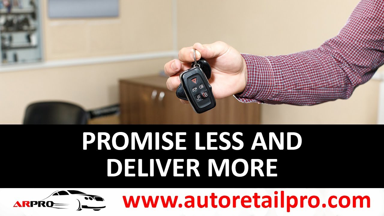 Promise less deliver more to build customer loyalty - YouTube