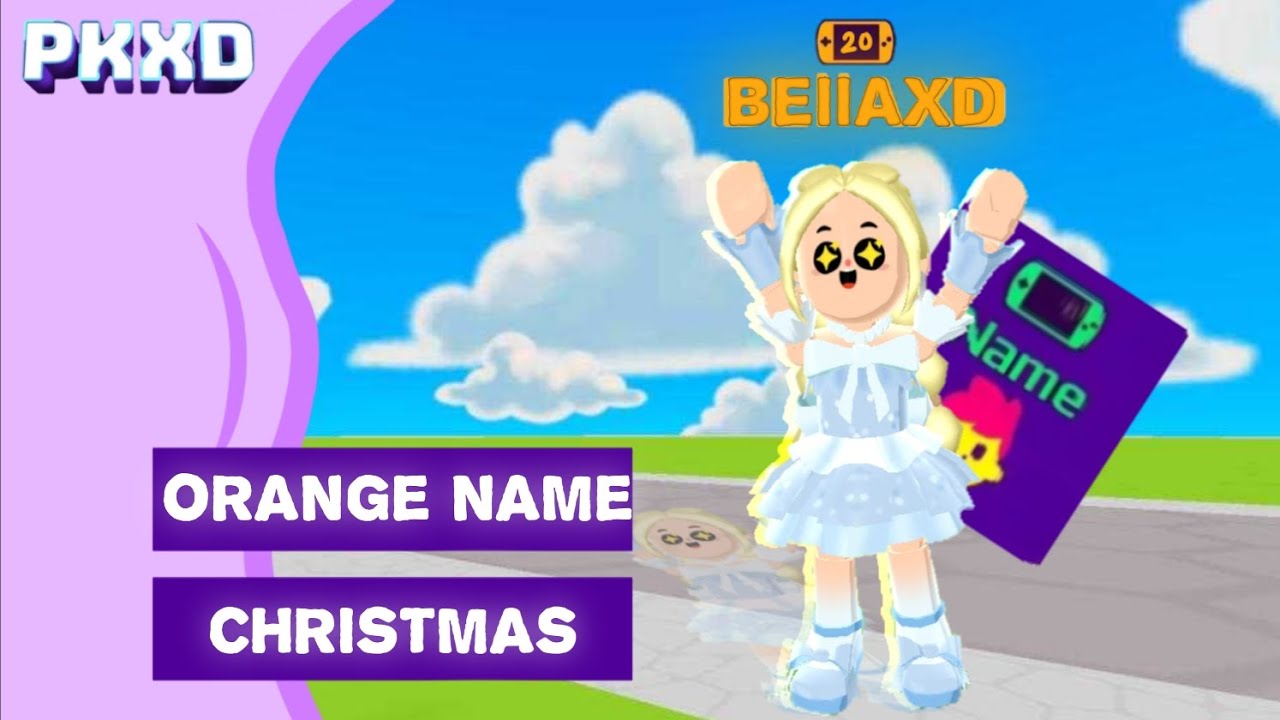 orange nickname ot the master builder 💯 ||pk xd - YouTube