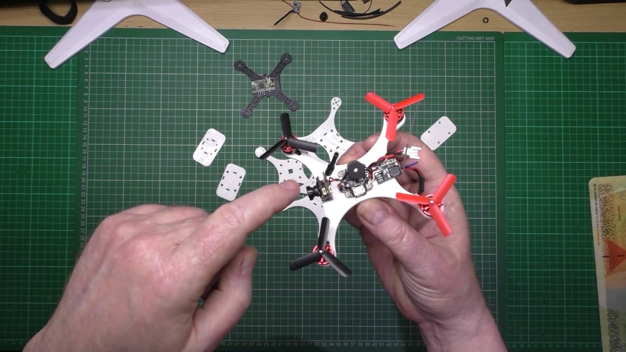 Brushless Micro quad V2 - My own 3d printed frame design - YouTube