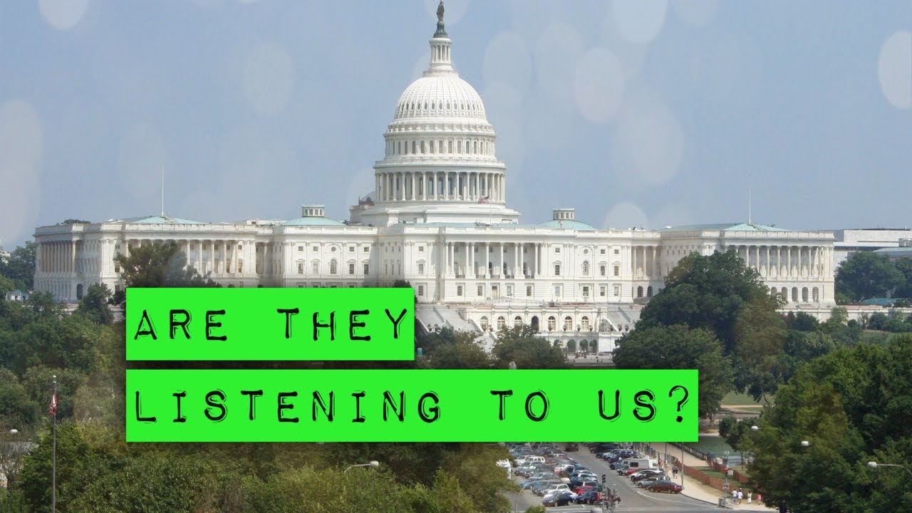 Are you wasting your time, writing messages to your Congress person ...