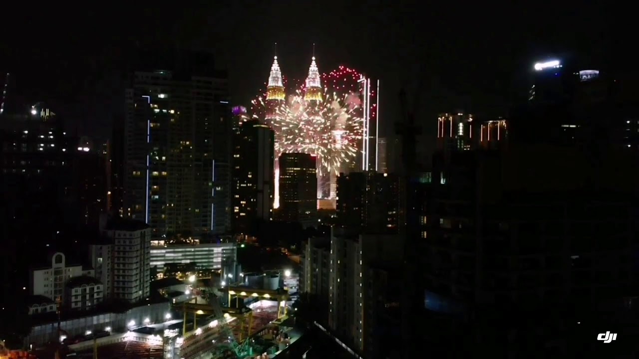 Merdeka Fireworks 2019 - YouTube